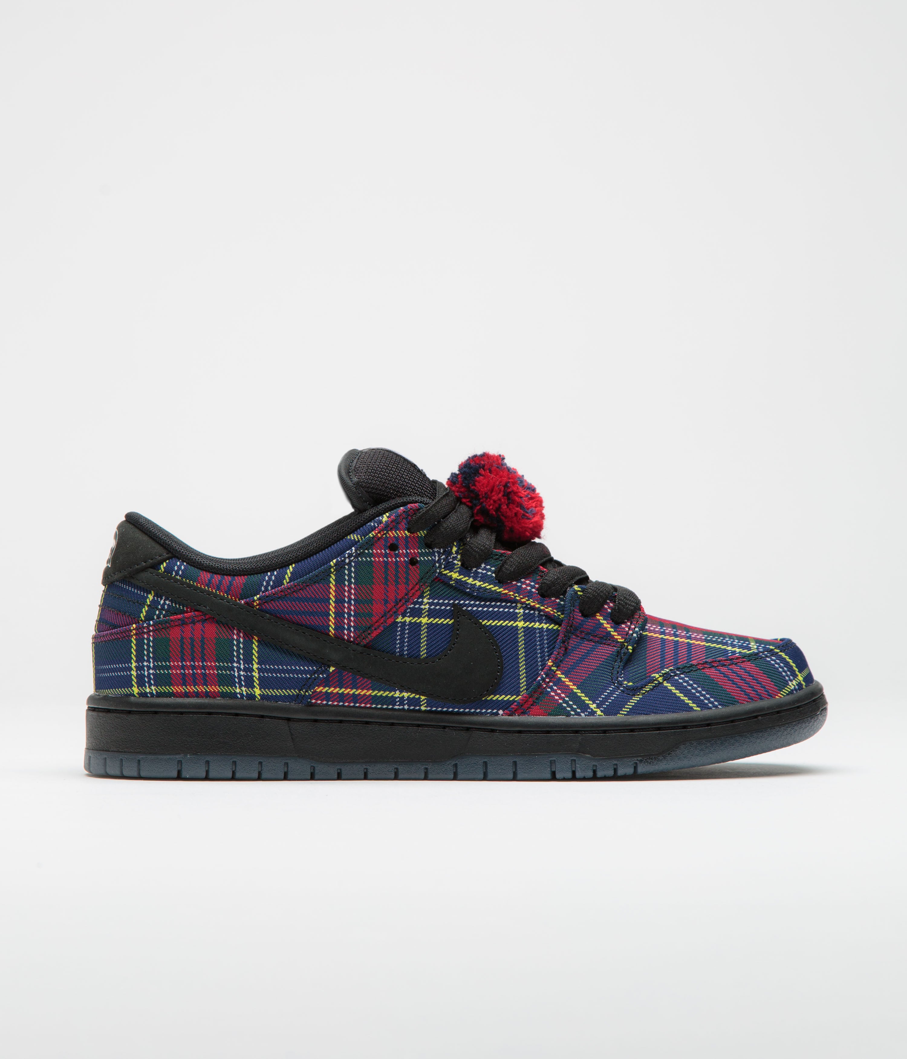 Nike SB x Nardwuar Dunk Low Pro Shoes - University Red / Black - Yellow ...